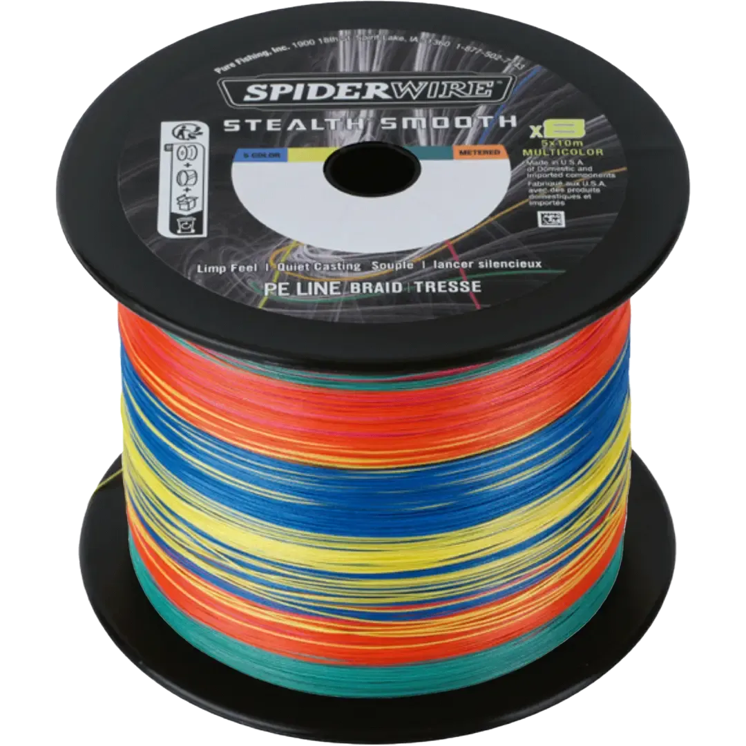 Spiderwire Stealth Smooth 8 Moss Green Bulkspole fiskeline!