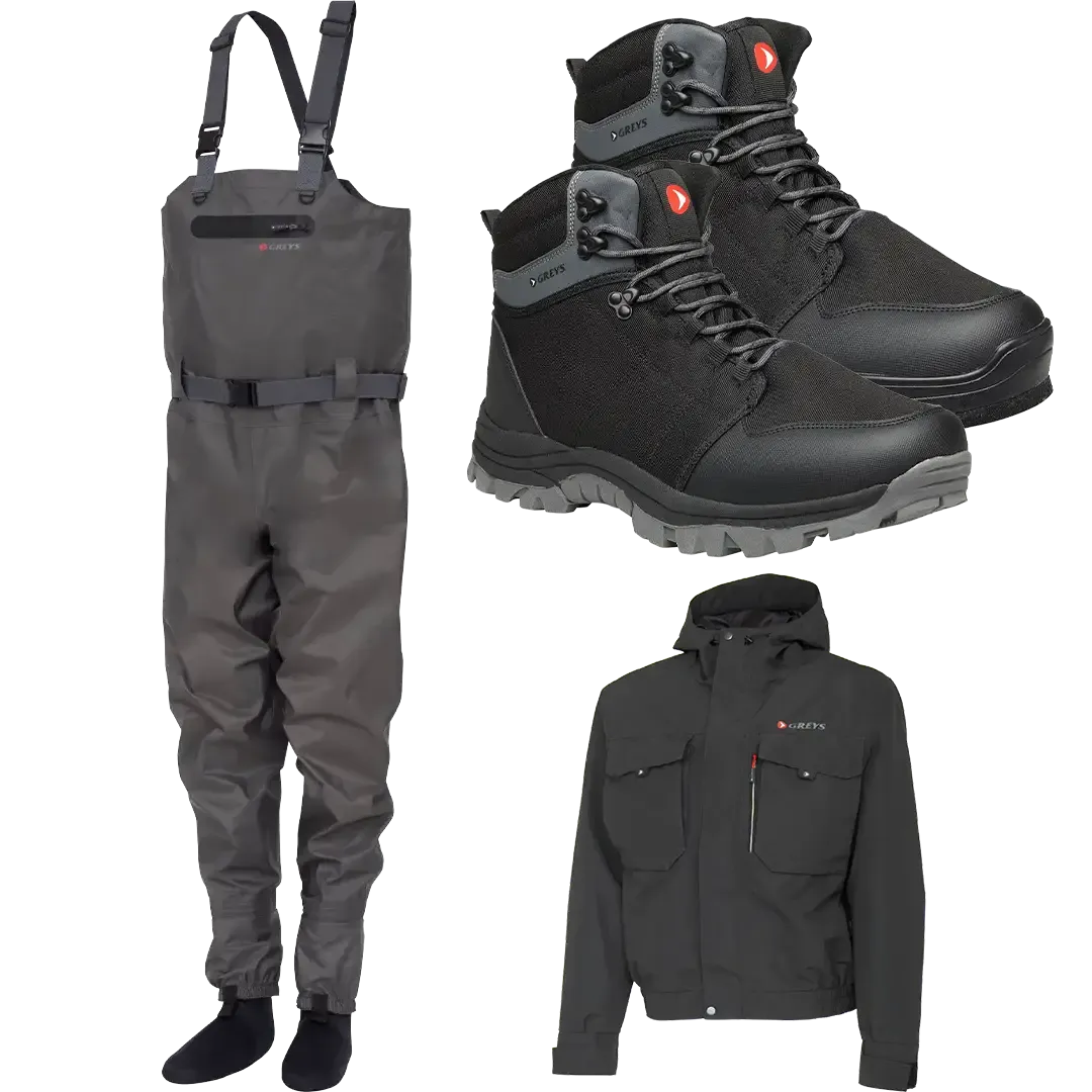 Greys Drypoint Waders Combo, super lækre åndbare waders!