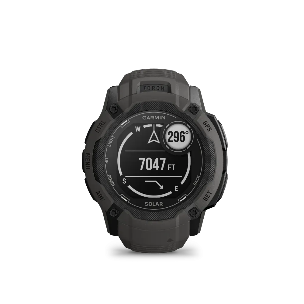 Garmin ur Instinct 2X solar Graphite - Instinct - EFFEKTLAGERET ApS
