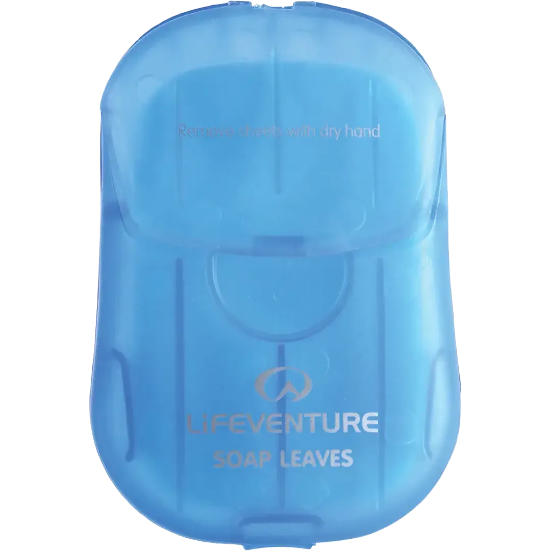 Lifeventure Soap Leaves - Sæbe, håndklæder, toilettasker, etc ...