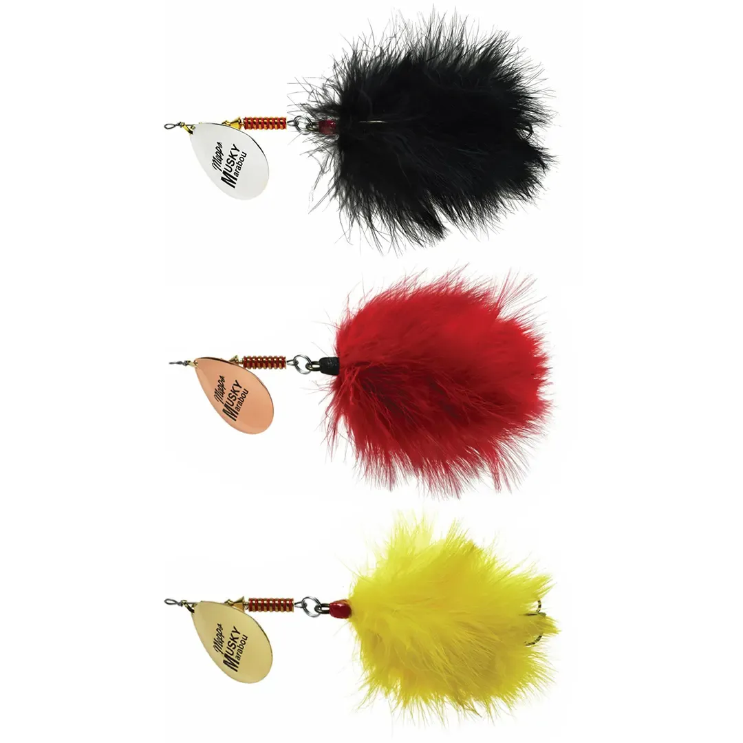 Mepps Giant Marabou Geddespinner 40 gram - Spinner - EFFEKTLAGERET ApS