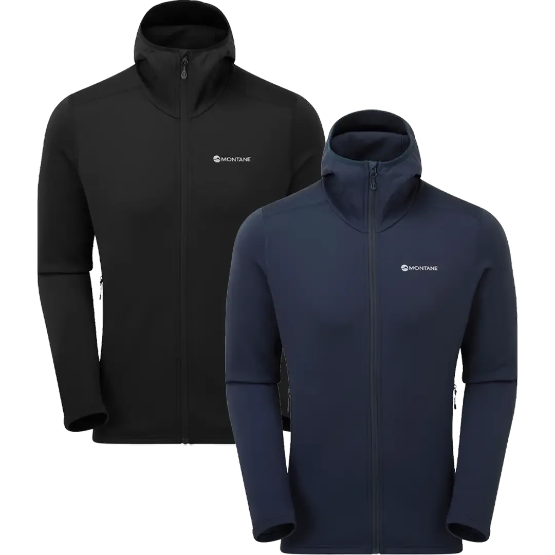 Montane Fury Hooded Fleece Jacket - Fleecetrøje - EFFEKTLAGERET ApS