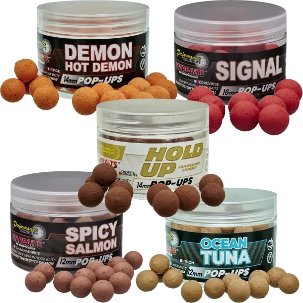 Starbaits Performance Concept Pop-Ups - Pop-up Boilies - EFFEKTLAGERET ApS