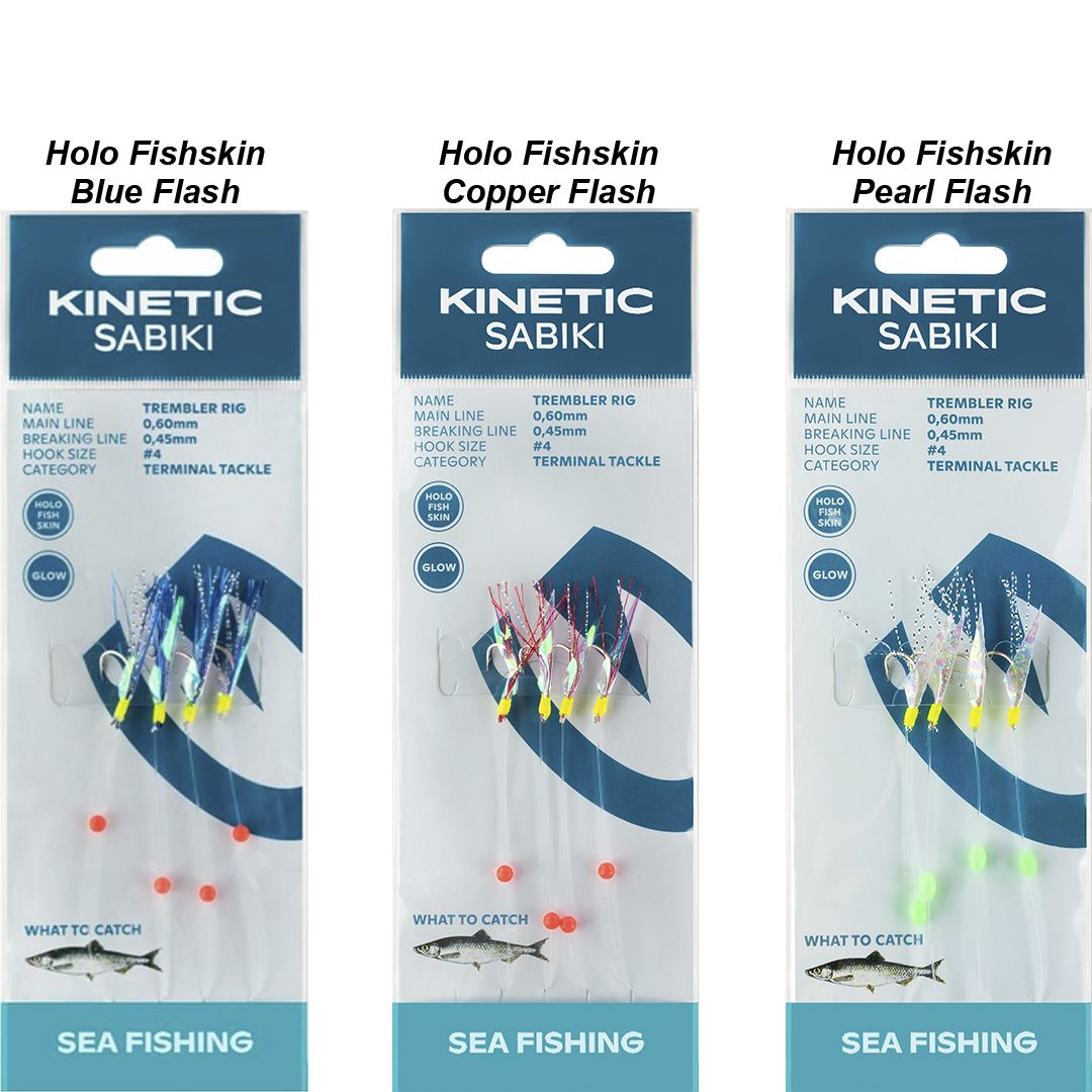 Kinetic sabiki Trembler Rig - Silde/Makrelforfang - EFFEKTLAGERET ApS