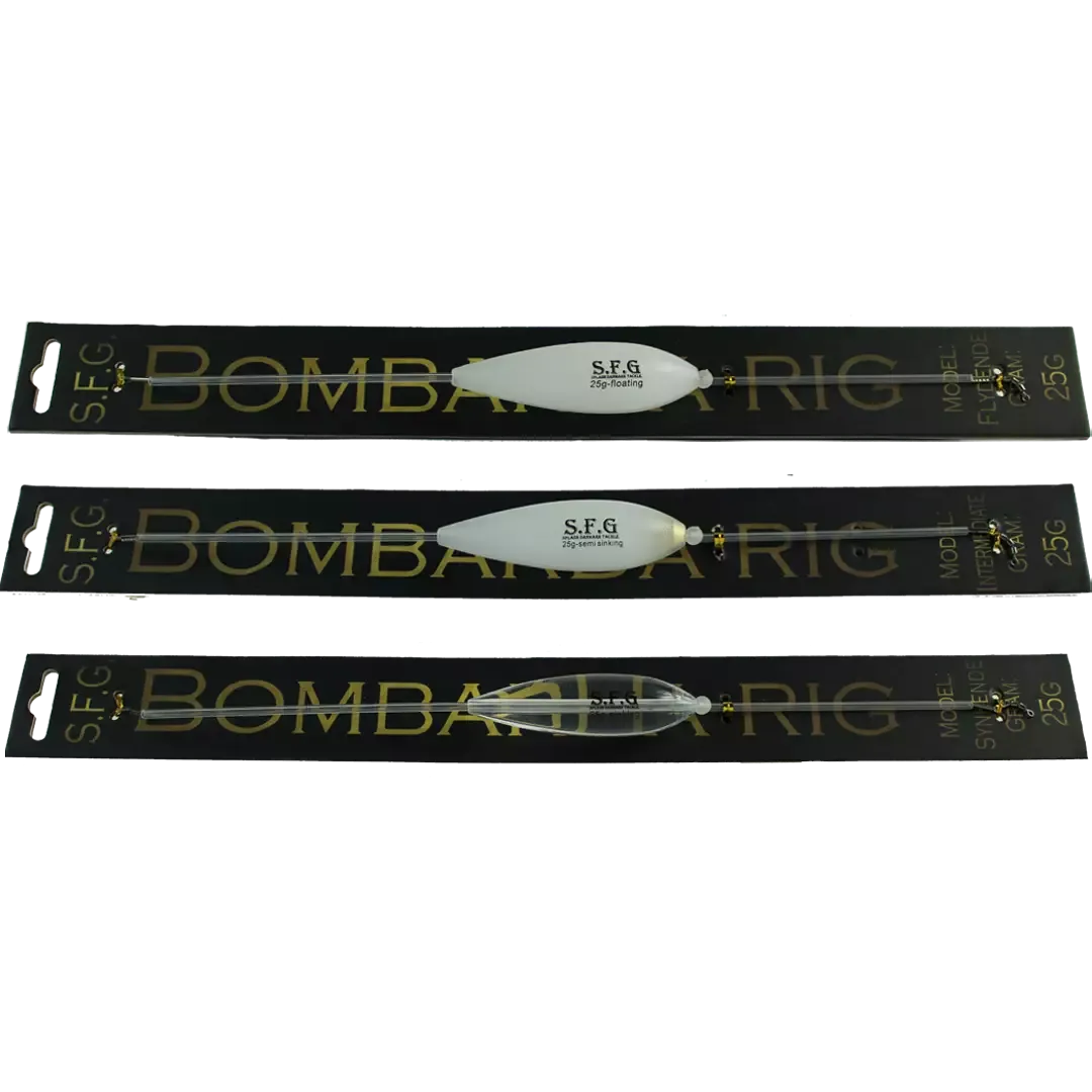 SFG Bombarda rig. smart færdiglavet rig til dit bombardafiskeri