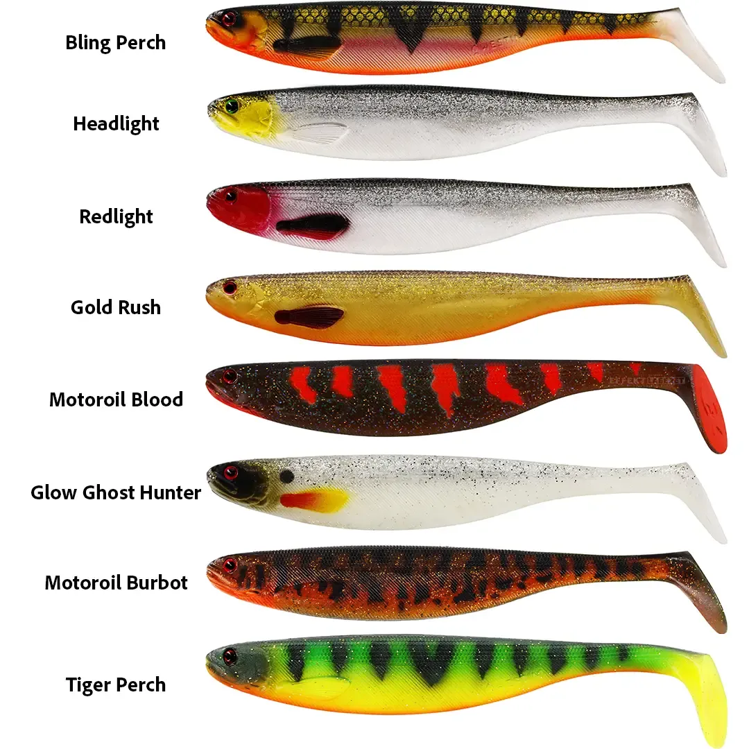 Westin ShadTeez Slim 18cm – Slank shad til rovfisk