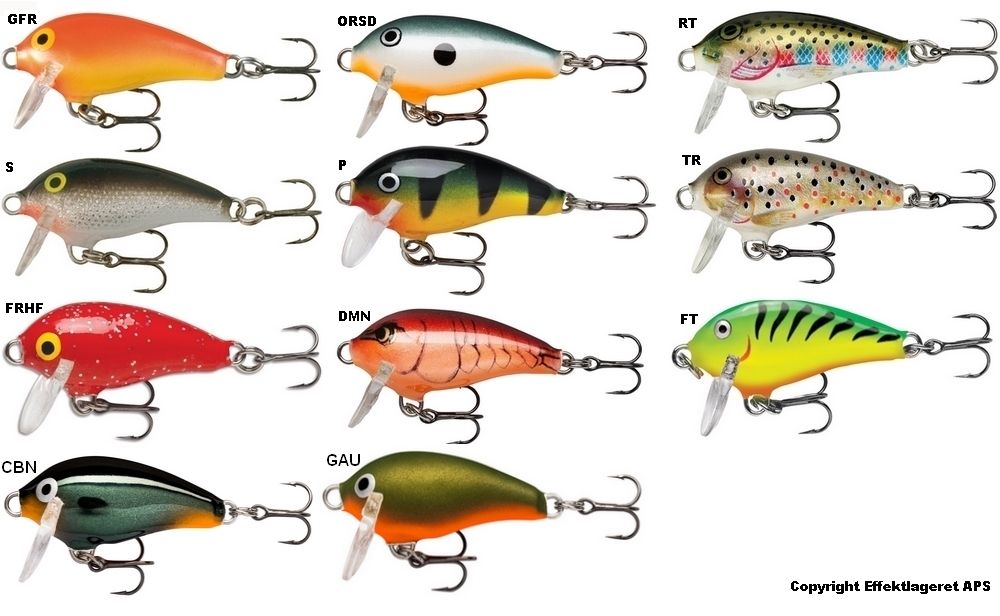 Rapala Mini Fat Rap 3cm 4gram